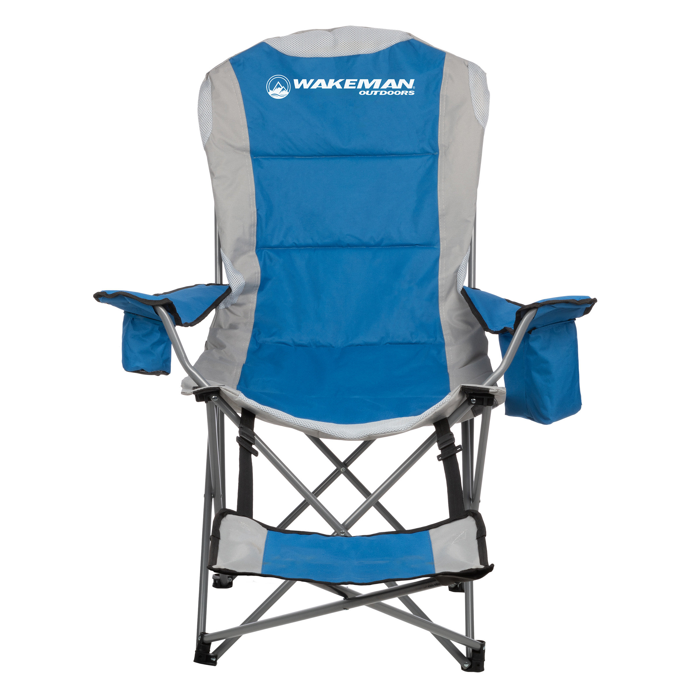 Arlmont & Co. Wakeman Outdoors Portable Camping Chair with Foot Rest ...