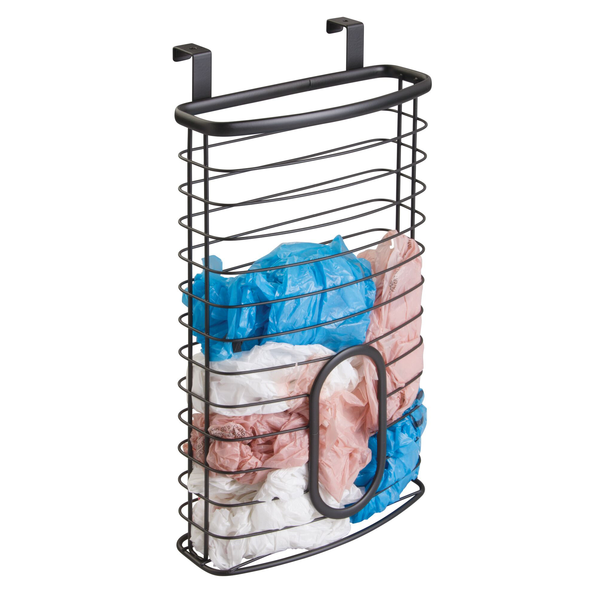 Idesign Axis Over The Cabinet Kitchen Storage Holder For Plastic And