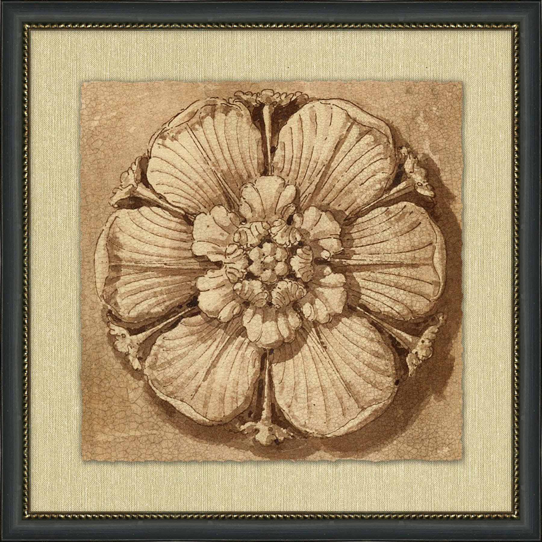 Wendover Art Group Pediment 3 - Picture Frame Painting on Paper | Perigold