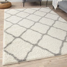 THE RUGS Myshaggy Collection Rugs Moroccan Design in Duck Egg Blue ...