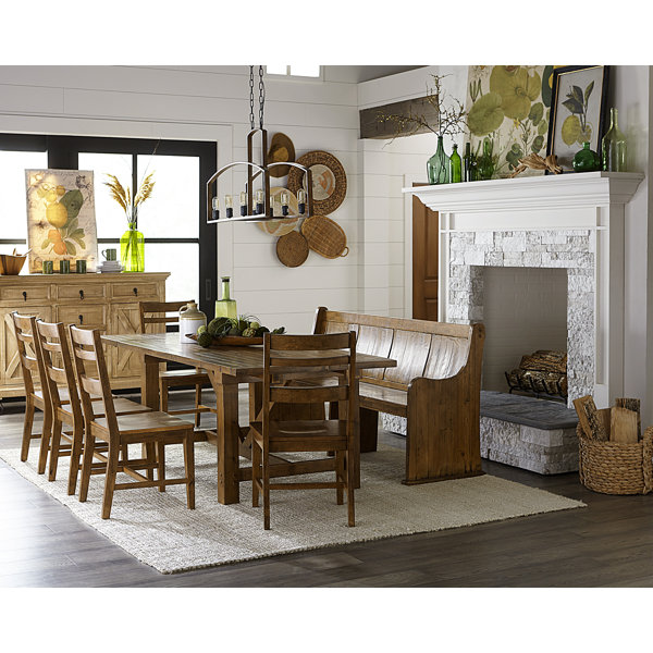 Loon Peak® Jalyza 8 - Piece Extendable Dining Set & Reviews | Wayfair