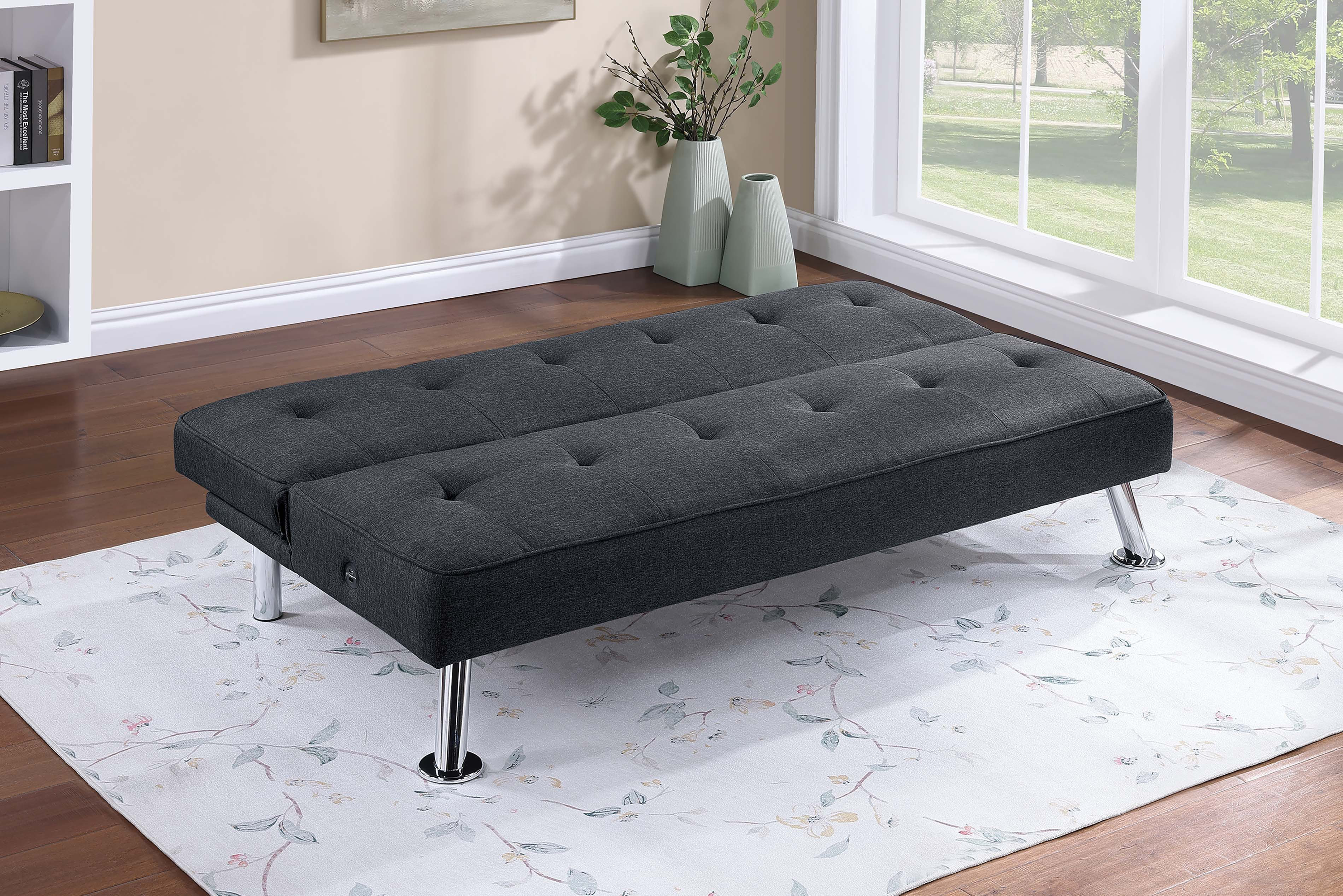 Ebern Designs Alresford Adjustable Sofa W/ USB Ports - Wayfair Canada