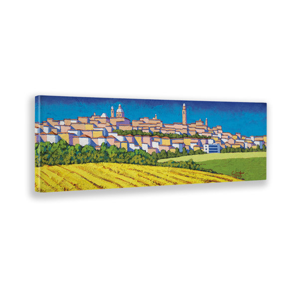 Sommerallee Wandbild Landleben Panorama von Stefano Calisti | Wayfair.de