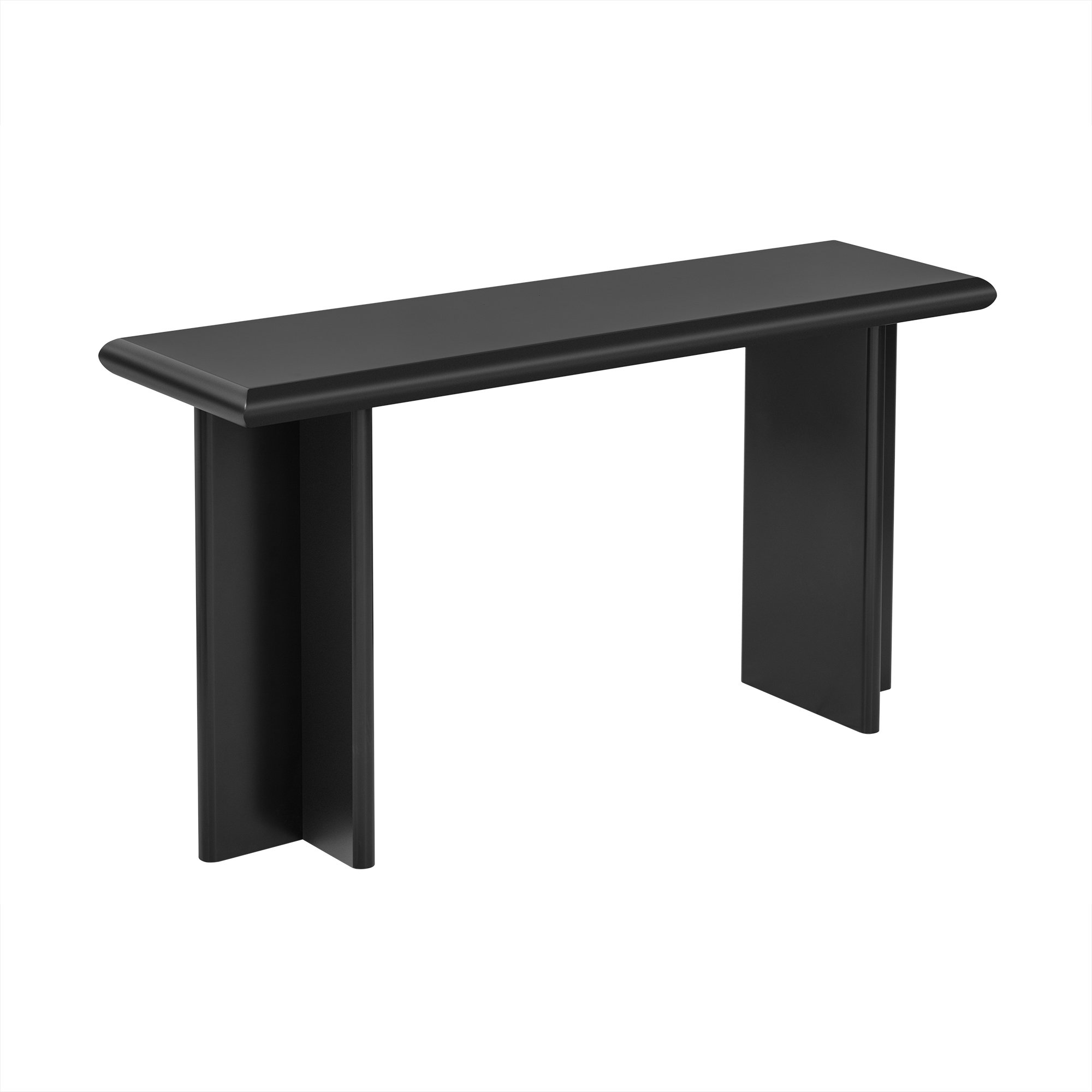 Latitude Run® Modern Entryway Table with L-Shaped Legs, Perfect for ...
