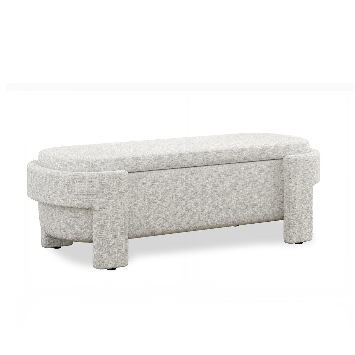 Mercer41 Ottoman Oval Storage Bench | Wayfair