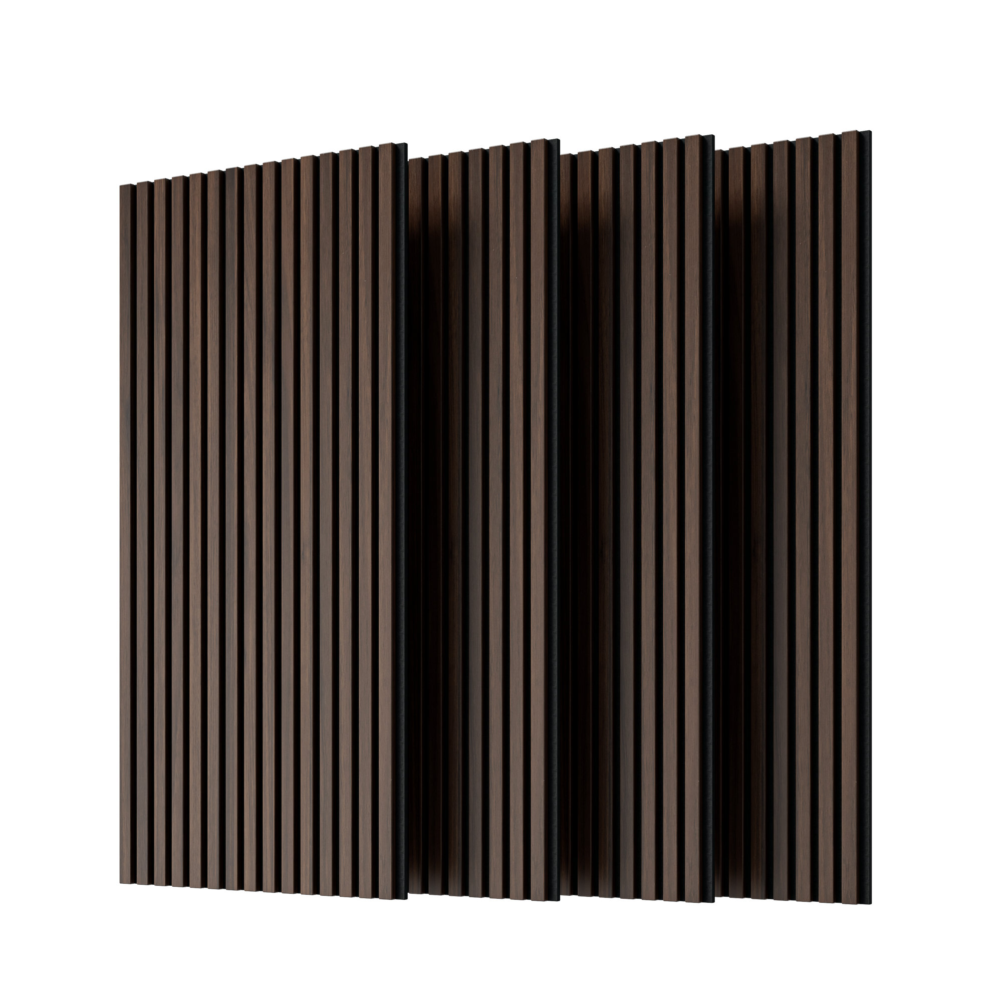 howcoolmall 3D Fluted Sound Absorbing Panel, Wood Panels For Wall Slat ...