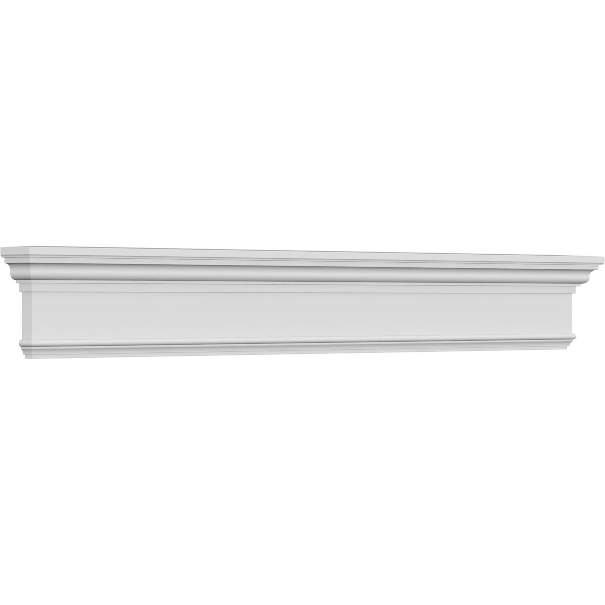 Ekena Millwork Traditional Crosshead with Trim & Reviews | Wayfair