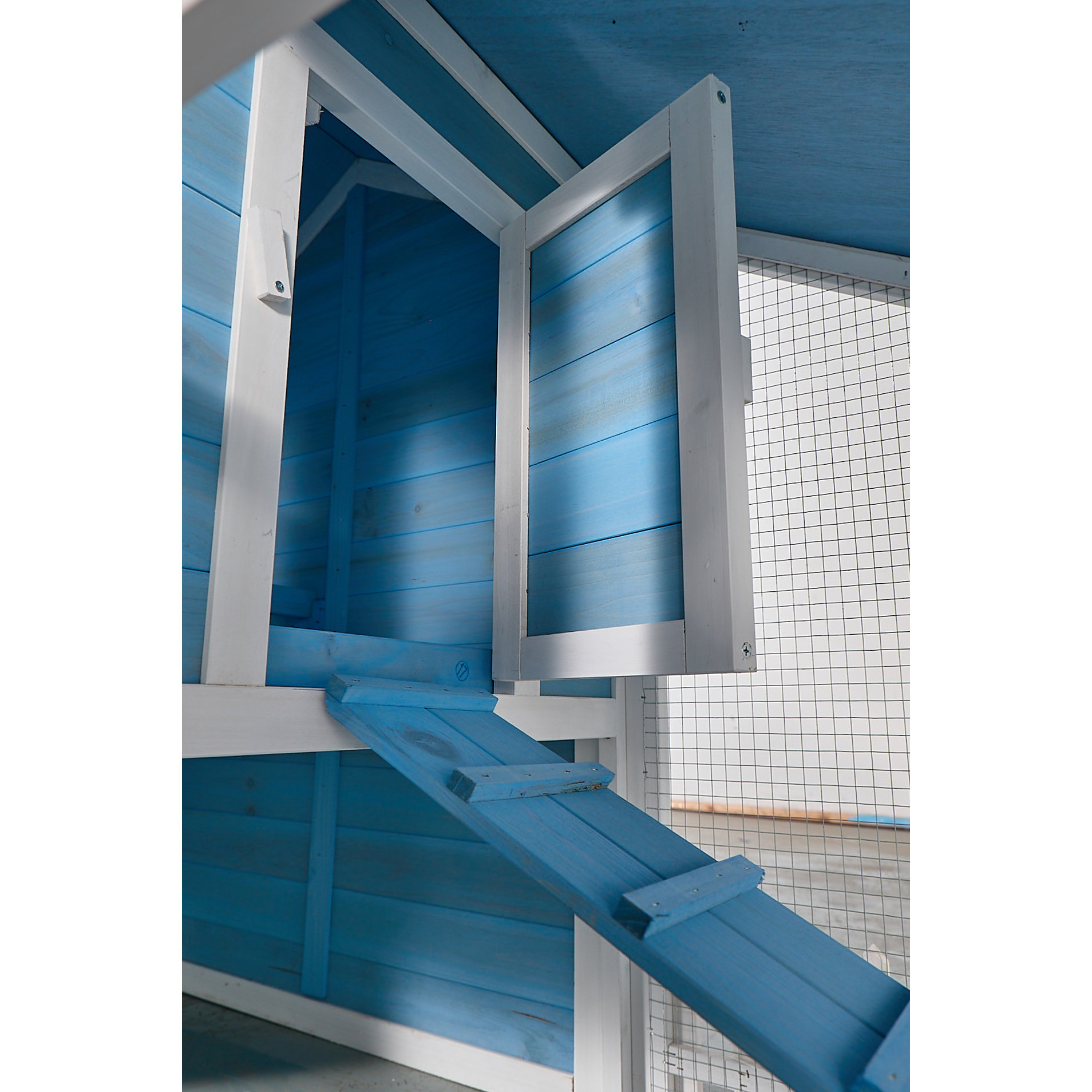 One Allium Way® 76" Cage With Ramp, Outdoor Run, Removable Tray ...