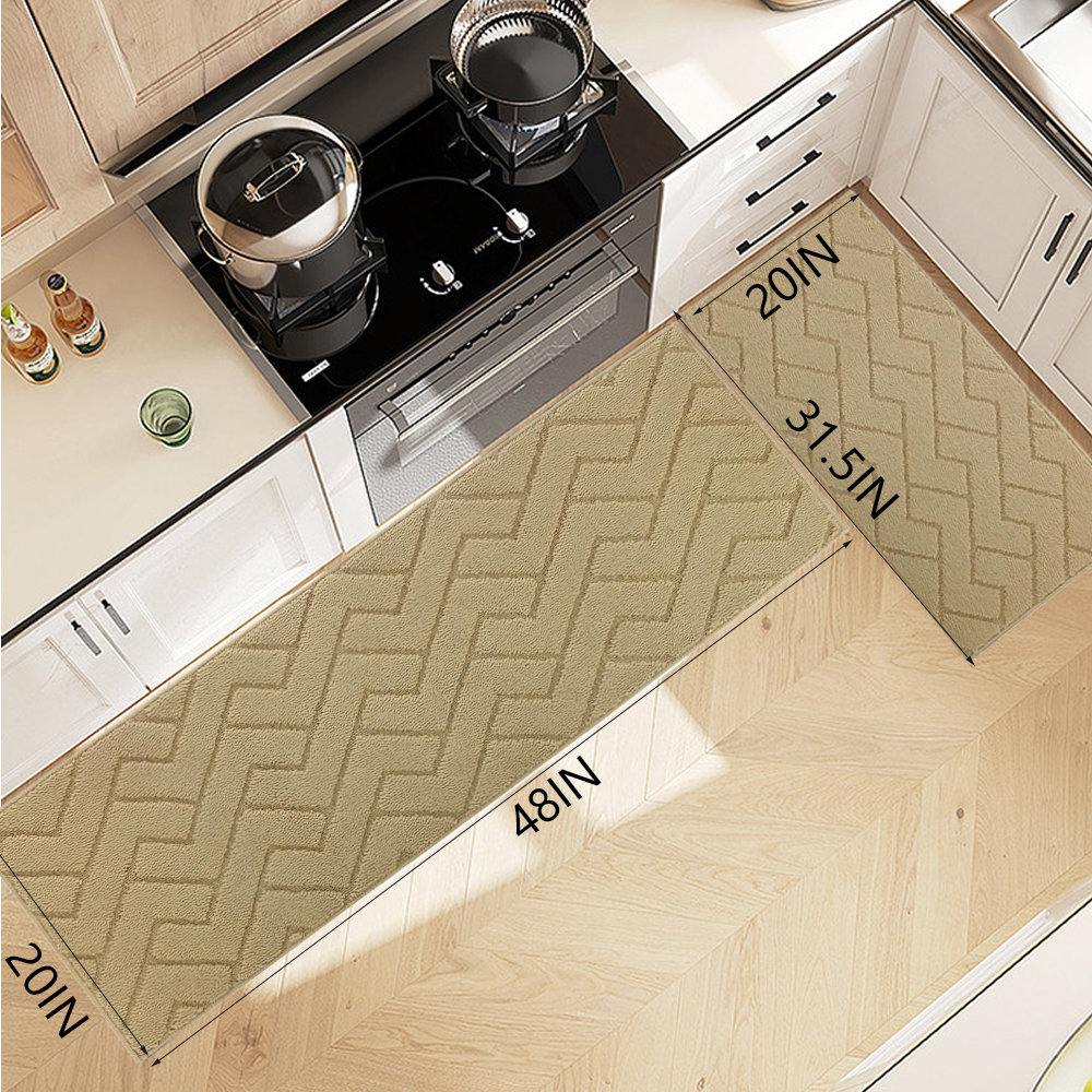 Hokku Designs Weisler Non-Skid Kitchen Mat | Wayfair