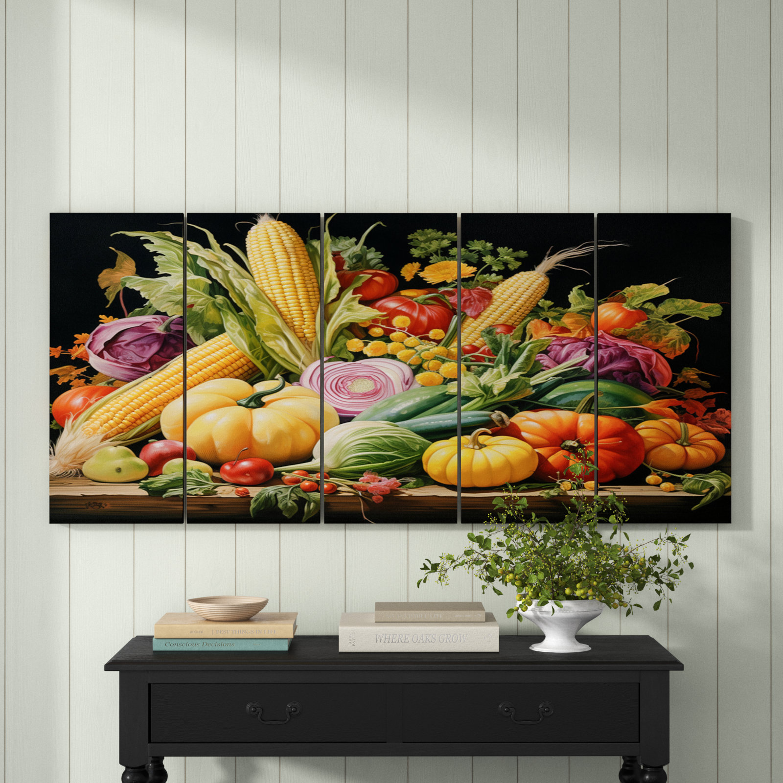 Laurel Foundry Modern Farmhouse® Vegetables a Vibrant Food I - Food ...