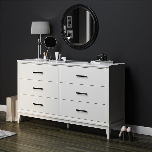 Lark Manor Alatea 56.8'' W 6 - Drawer Dresser & Reviews | Wayfair