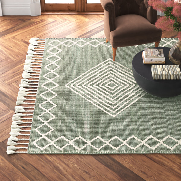 Joss & Main Rodriguez Area Rug Green & Reviews | Wayfair