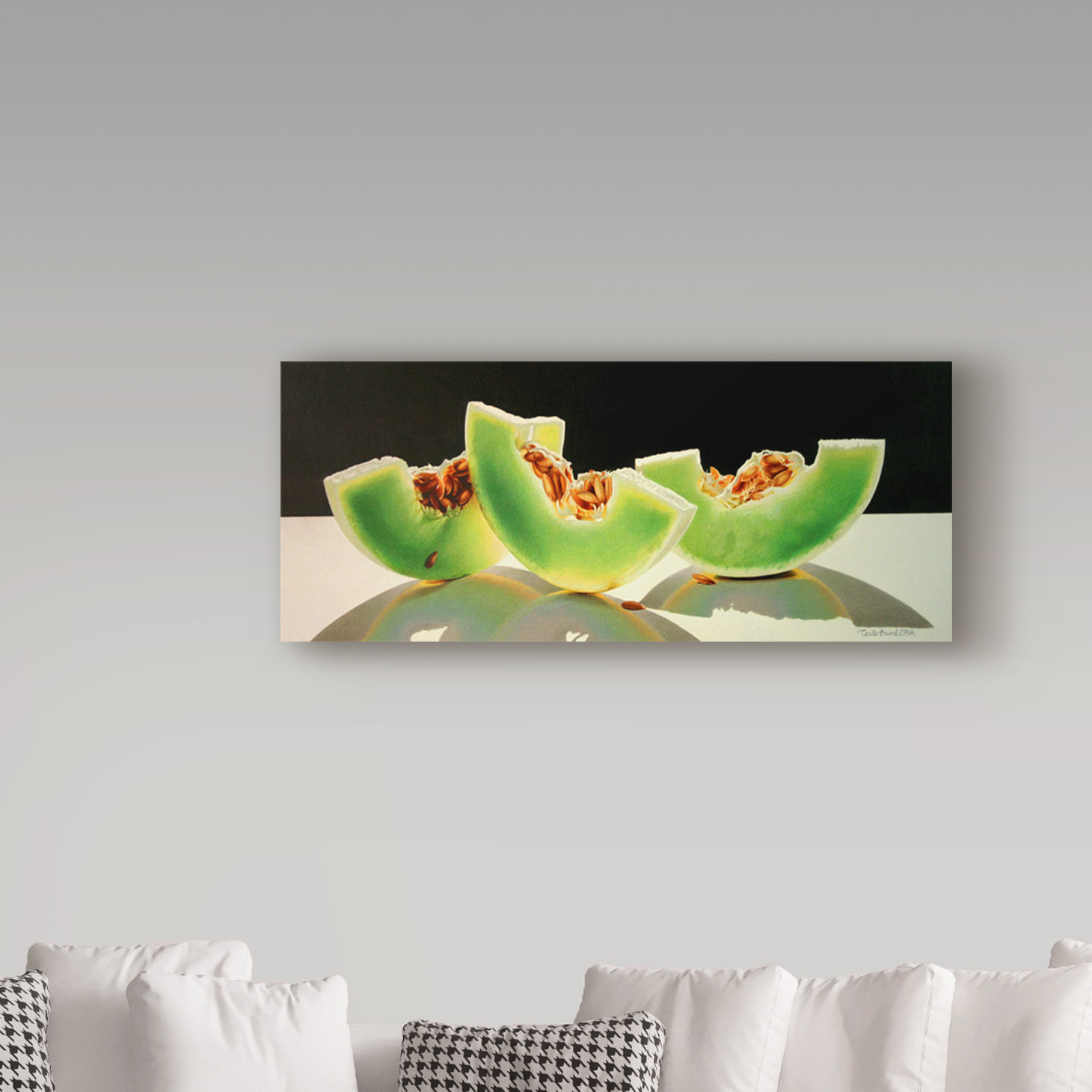 Winston Porter Honeydew Rainbows by Cecile Baird - Print on Canvas ...