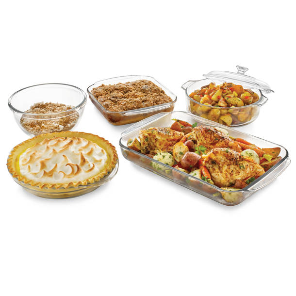Pyrex Easy Grab 2 Piece Glass Bakeware Set & Reviews | Wayfair