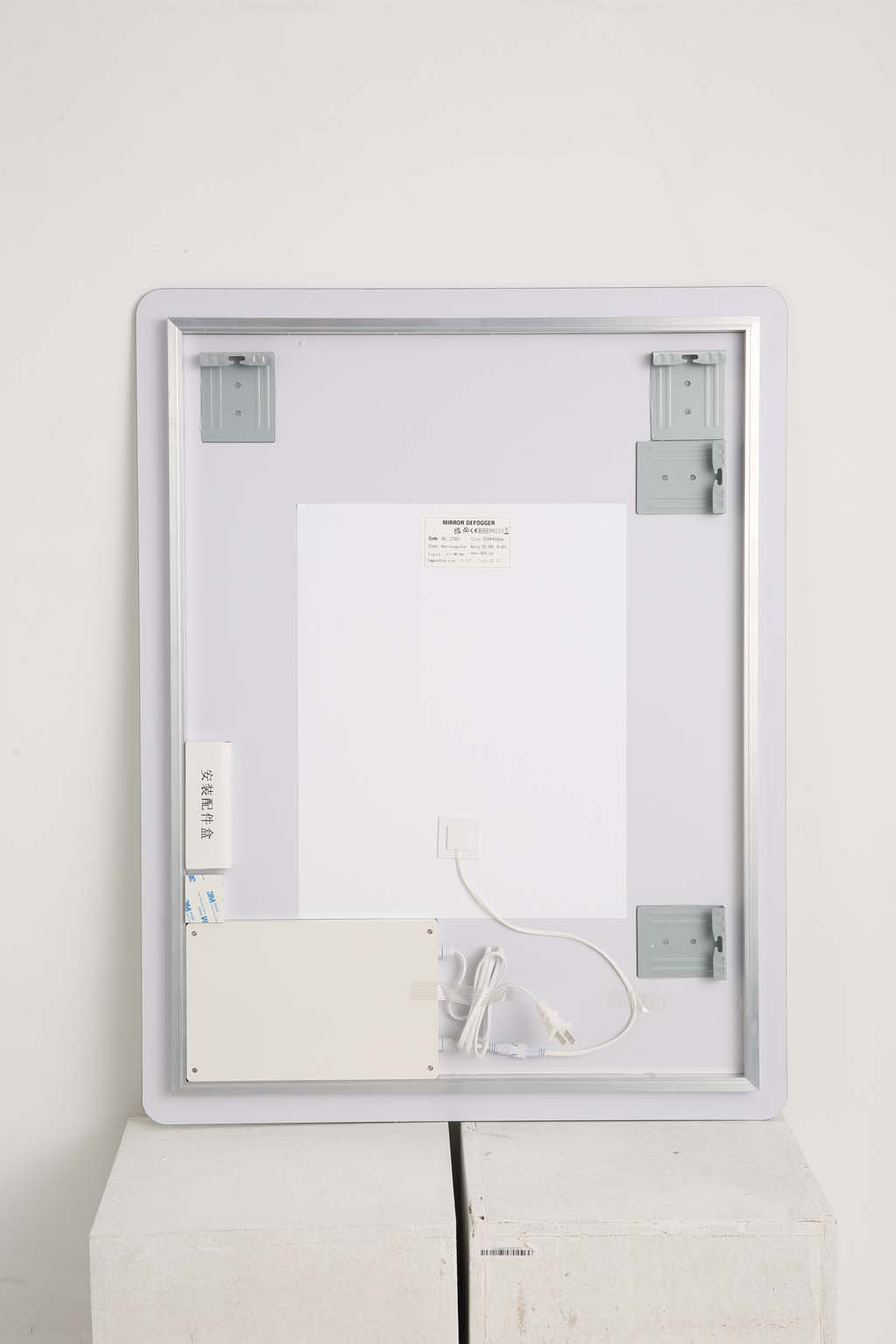 Ivy Bronx Bathroom Mirror with Led Lights Front and Backlit, Anti-Fog ...