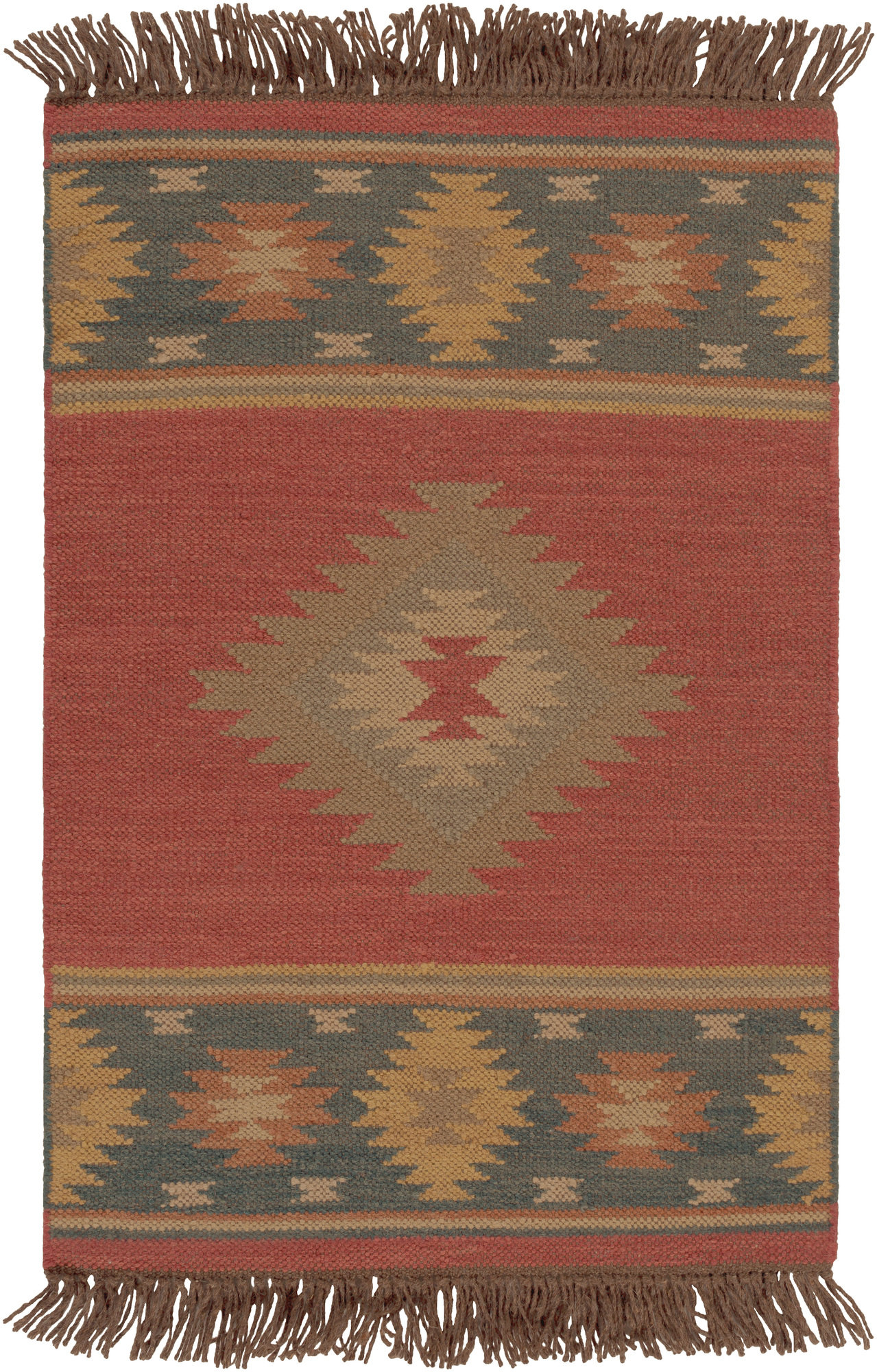 Birch Lane™ Mystica Flatweave Wool Southwestern Rug & Reviews | Wayfair
