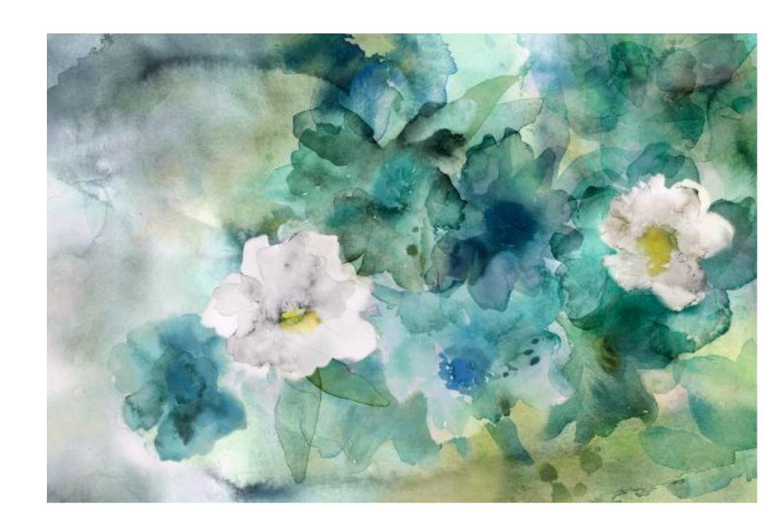 Chelsea Art Studio Emma McCartney " Azure Flowers " by Emma McCartney ...