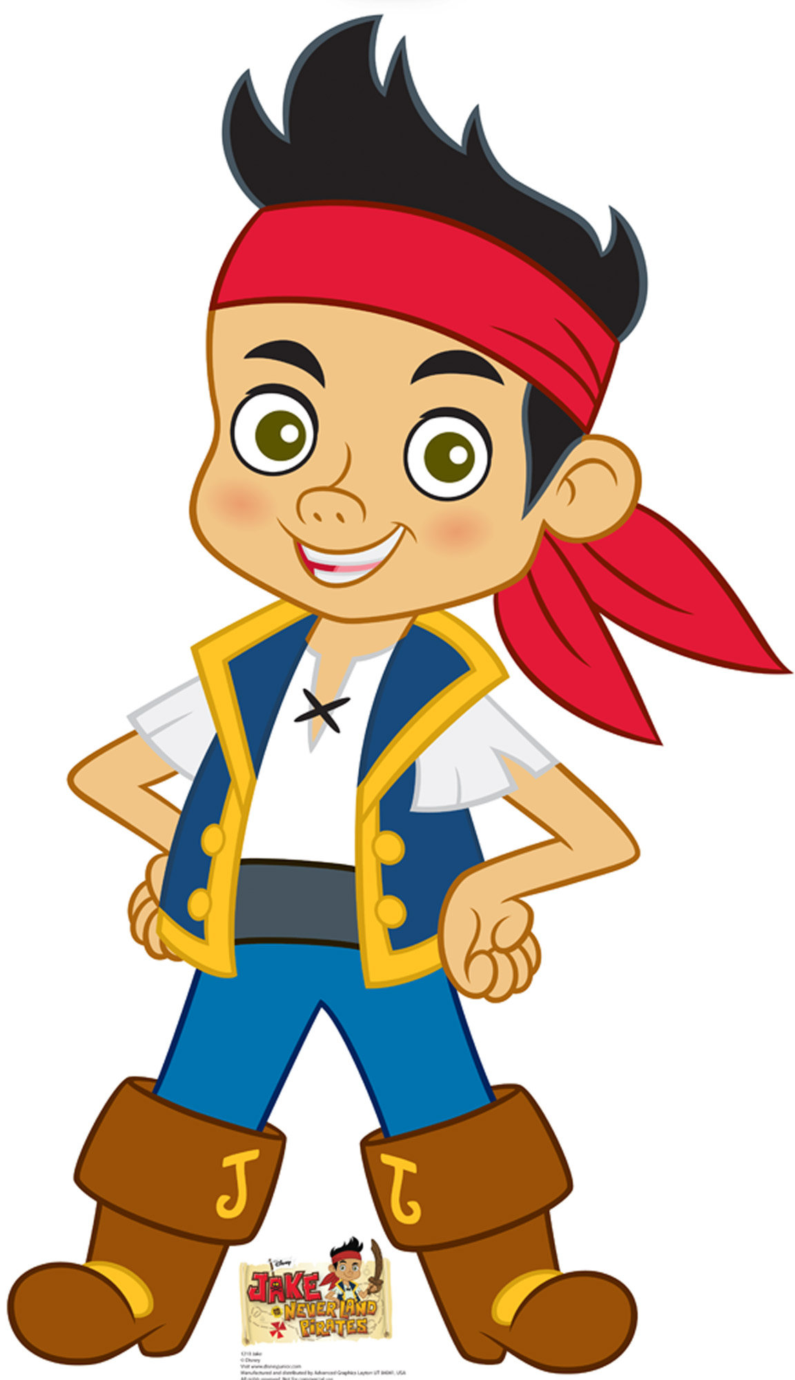 Advanced Graphics Jake / Disney Jake and Neverland Pirates Cardboard ...