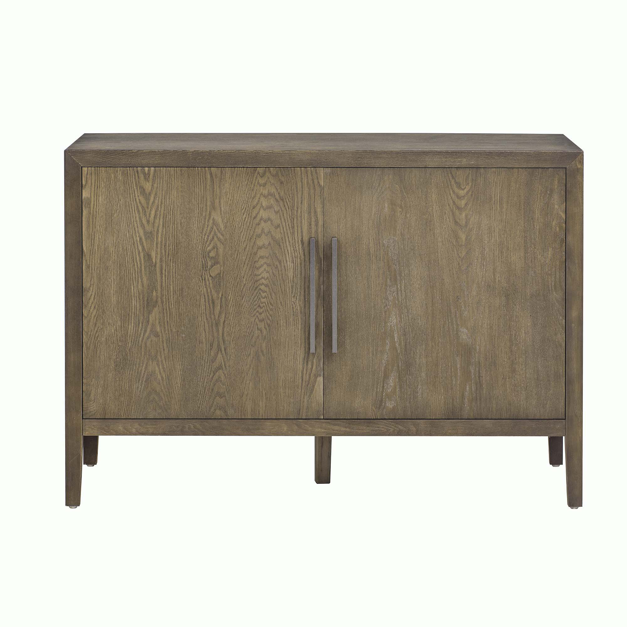 Gracie Oaks Wood Storage Console Table with Cabinet | Wayfair