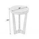 Butler Aphra Merlot Side Table & Reviews | Perigold