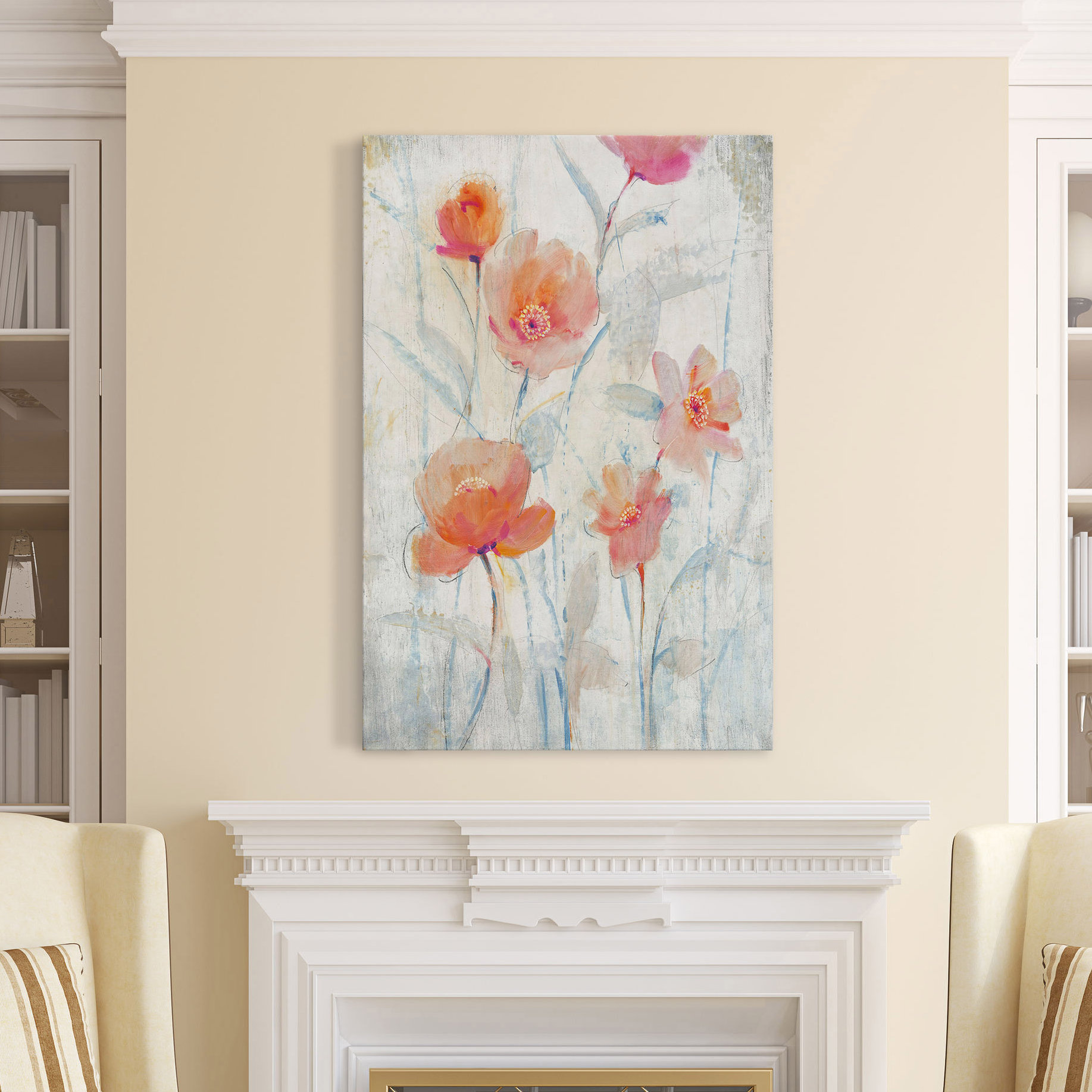 Marmont Hill "Translucent I" Print on Wrapped Canvas | Wayfair