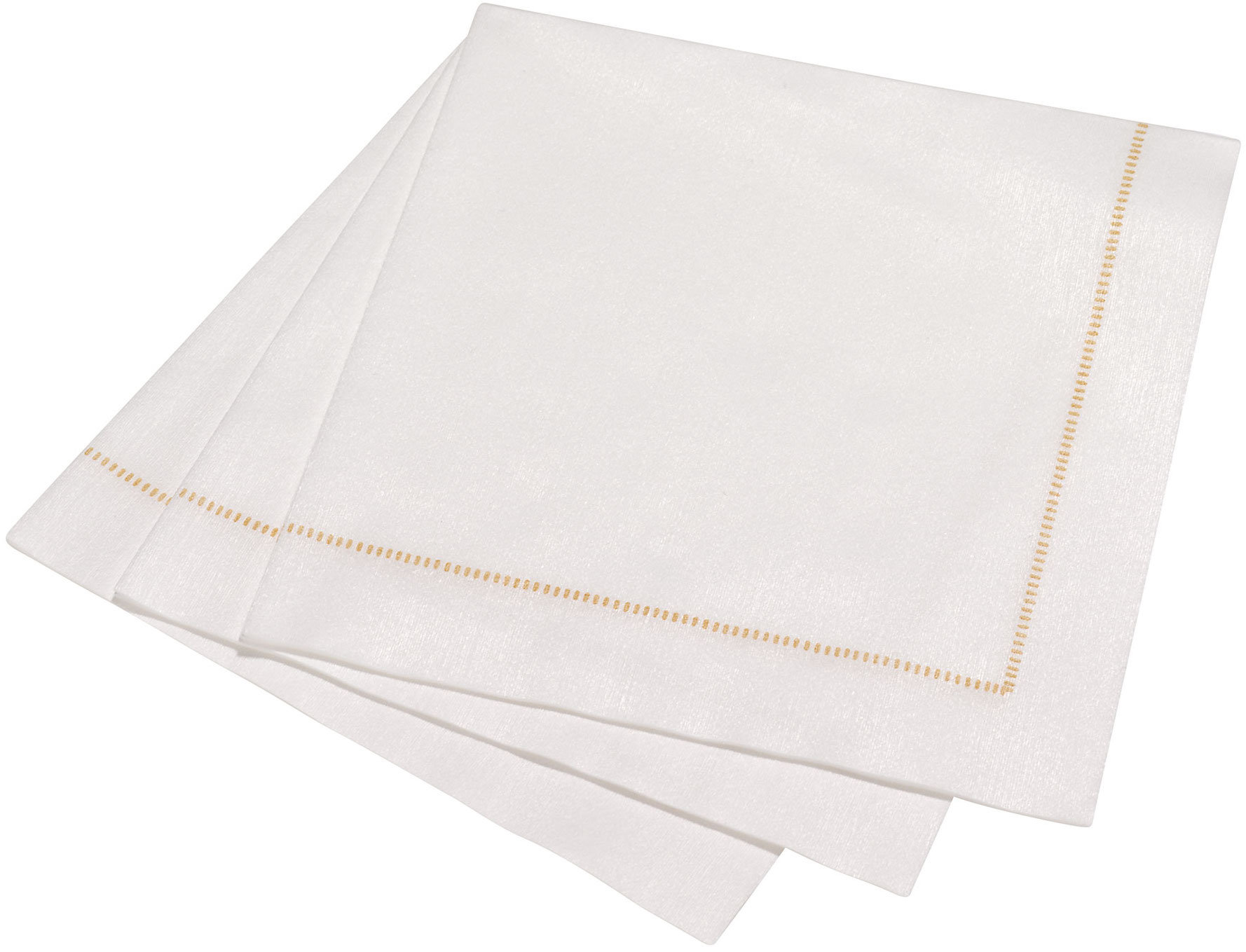 Gracie Oaks® Hemstitch Biodegradable Single-Use Dinner Napkins ...