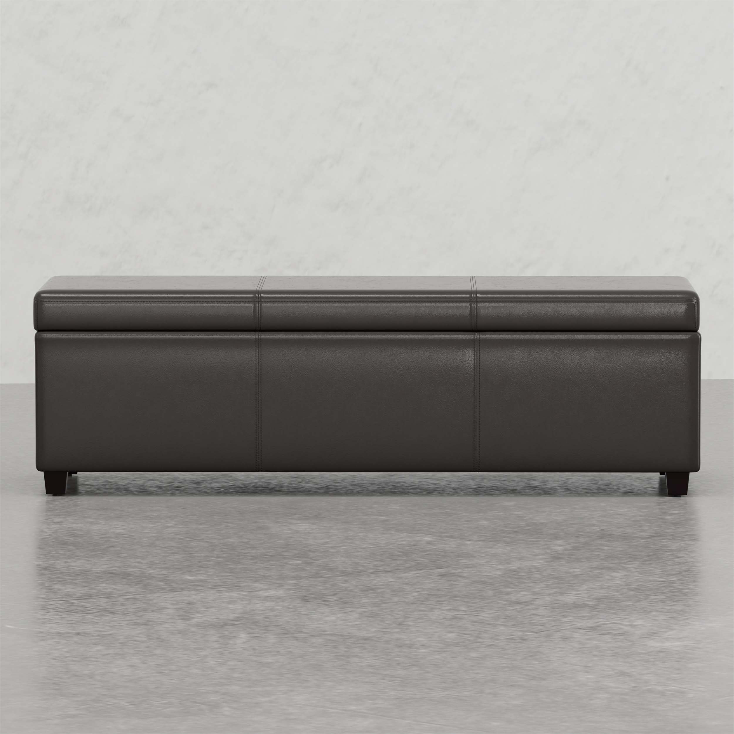 Hokku Designs Versatile Large Ottoman Bench for Storage and Decoration ...