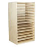 Wood Designs Puzzle and Paper Storage Center | Wayfair