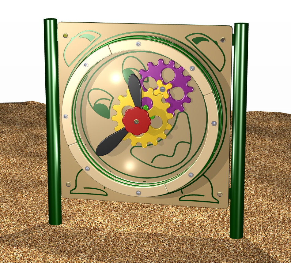 Kidstuff Playsystems, Inc. Clock/Gear Panel | Wayfair