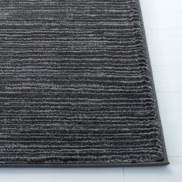 Wade Logan® Aaishah Flatweave Performance Gray Rug & Reviews | Wayfair