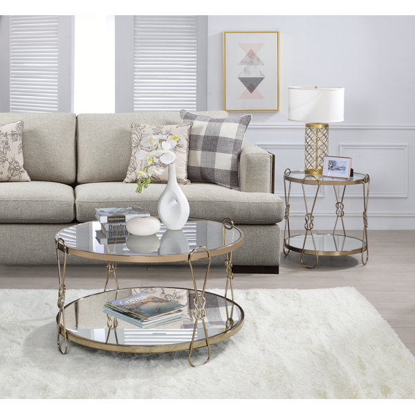 House of Hampton® Mujtaba 2 - Piece Living Room Table Set | Wayfair