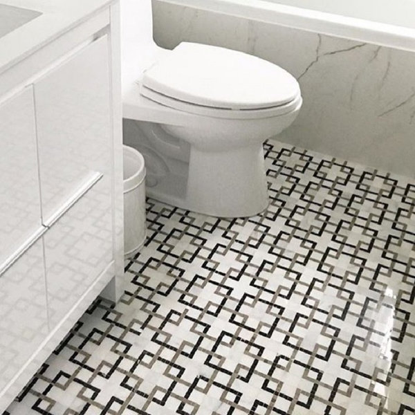 Bond Tile Pendulum Random Sized Marble Random Mosaic Wall & Floor Tile ...