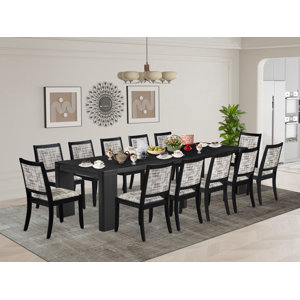 Seats 10 Or More Kitchen & Dining Room Sets & Tables You'll Love | Wayfair