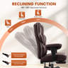 Inbox Zero Ergonomic Luxury Office Chair With Footrest & Reviews | Wayfair