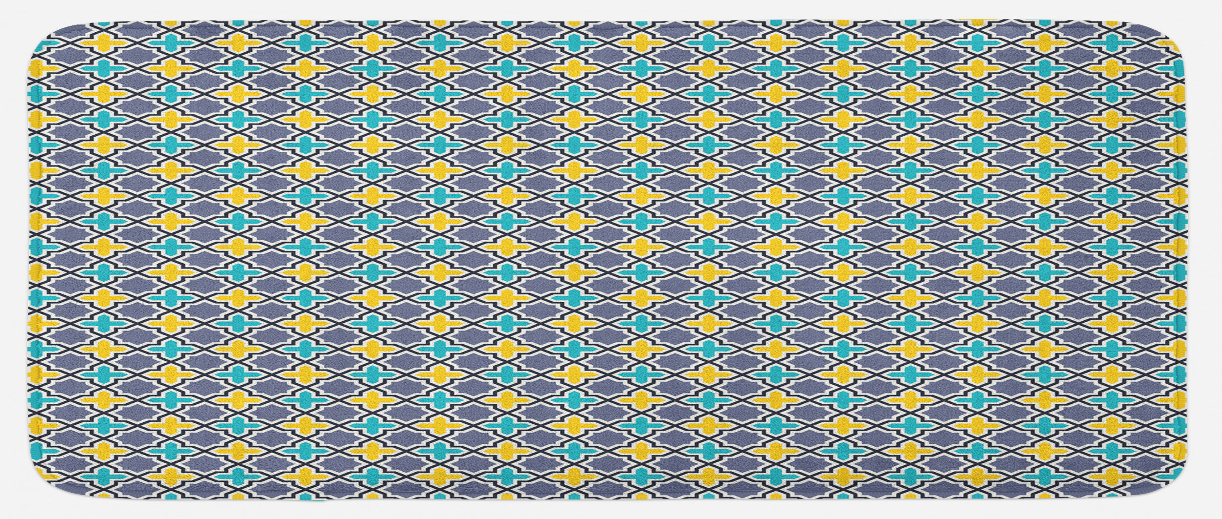 East Urban Home Victorian Baroque Pattern In Vibrant Colors Aged Dated ...