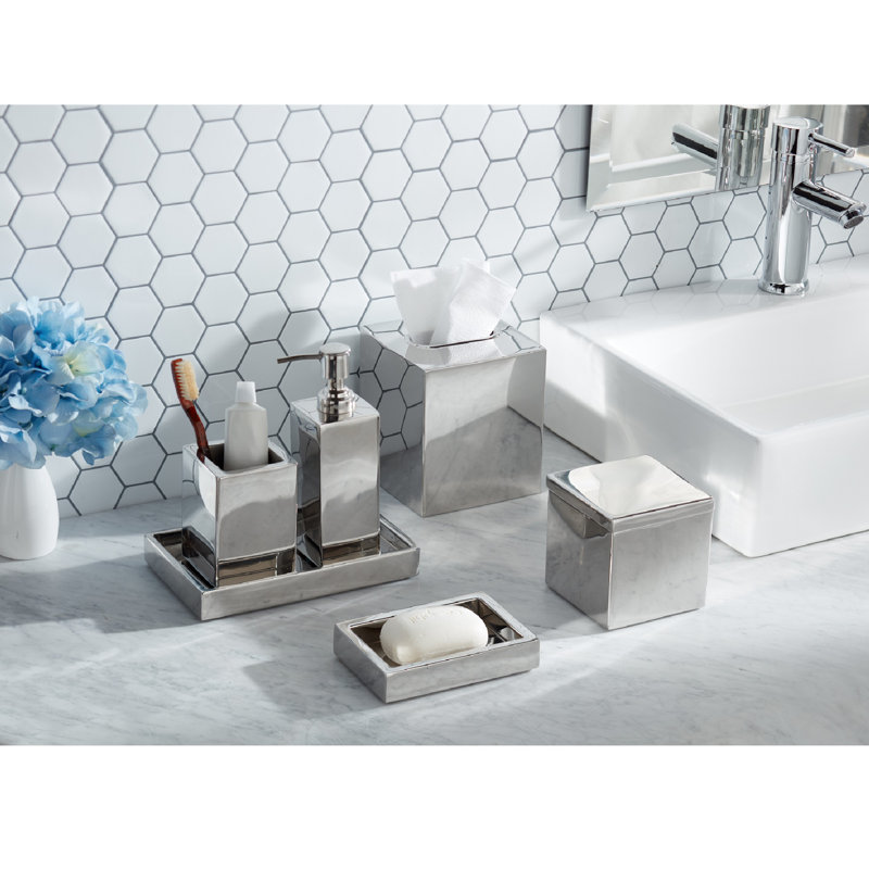 Roselli Trading Company® Modern Bath Soap Dish & Reviews | Wayfair