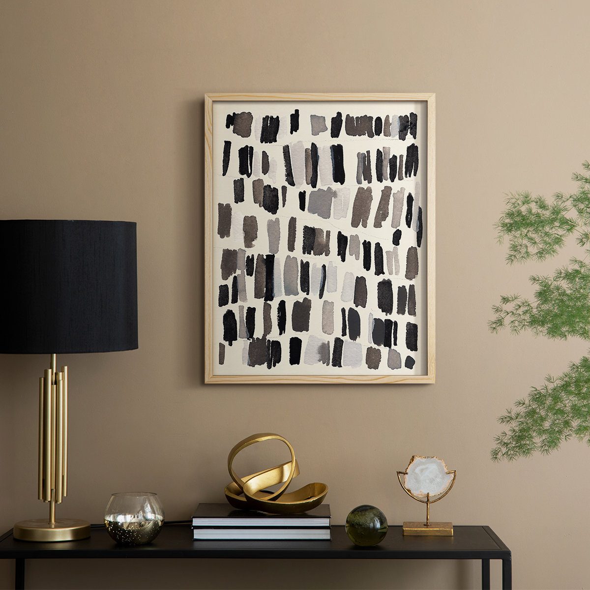 Ophelia & Co. Chalk and Flint III Framed Print - Solid Wood | Wayfair