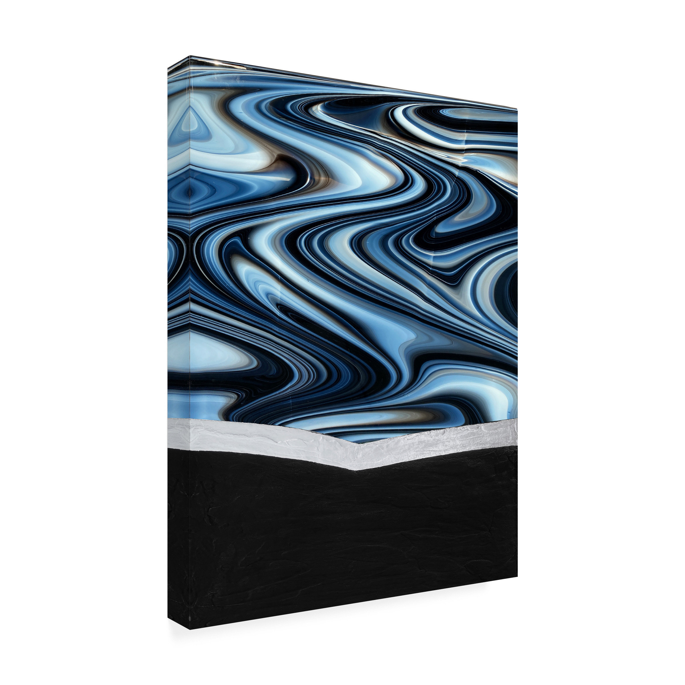 Wrought Studio Alyson Storms Nebula Glass Canvas Art | Wayfair