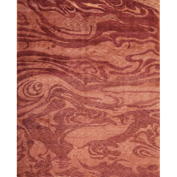 Samad Rugs Plateau Hand Knotted Wool Abstract Indoor Rug | Wayfair
