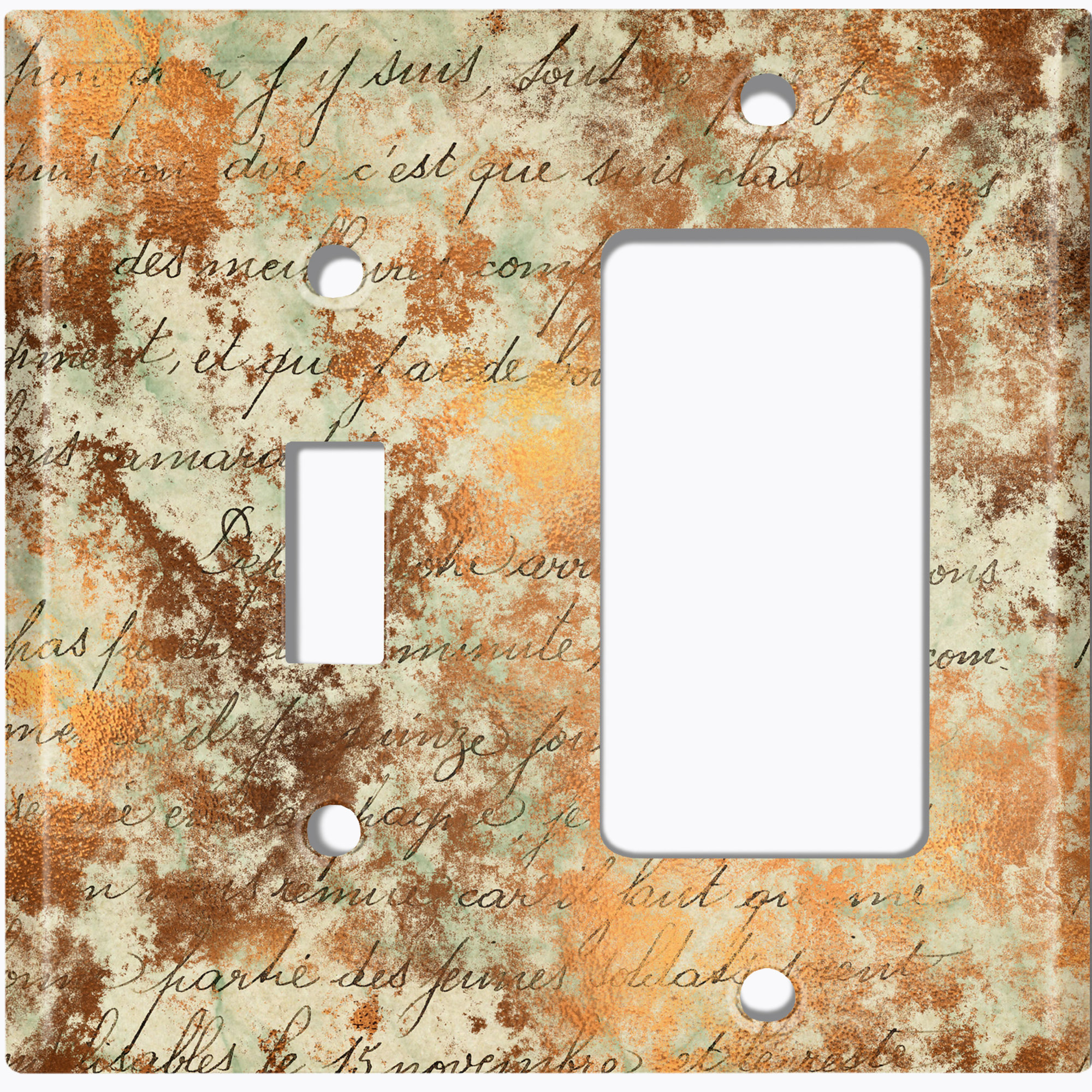 WorldAcc 2-Gang Toggle Light Switch Wall Plate | Wayfair
