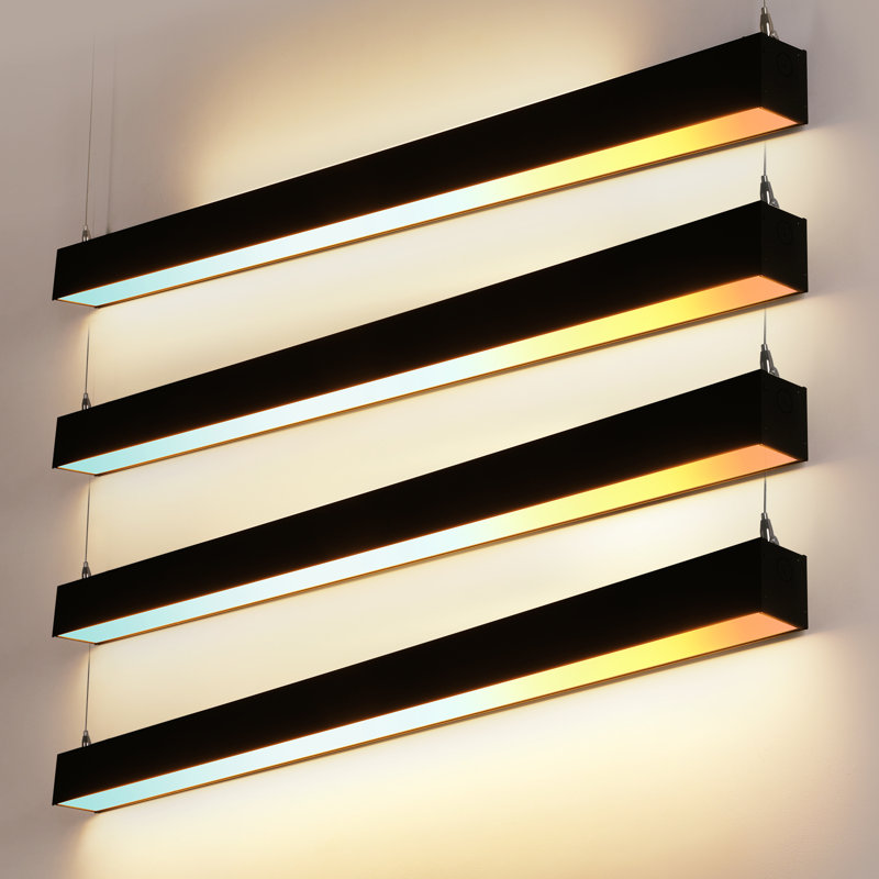 LEDVANS Commercial Grade Linkable 4" 3CCT LED Linear Light, Dimmable ...