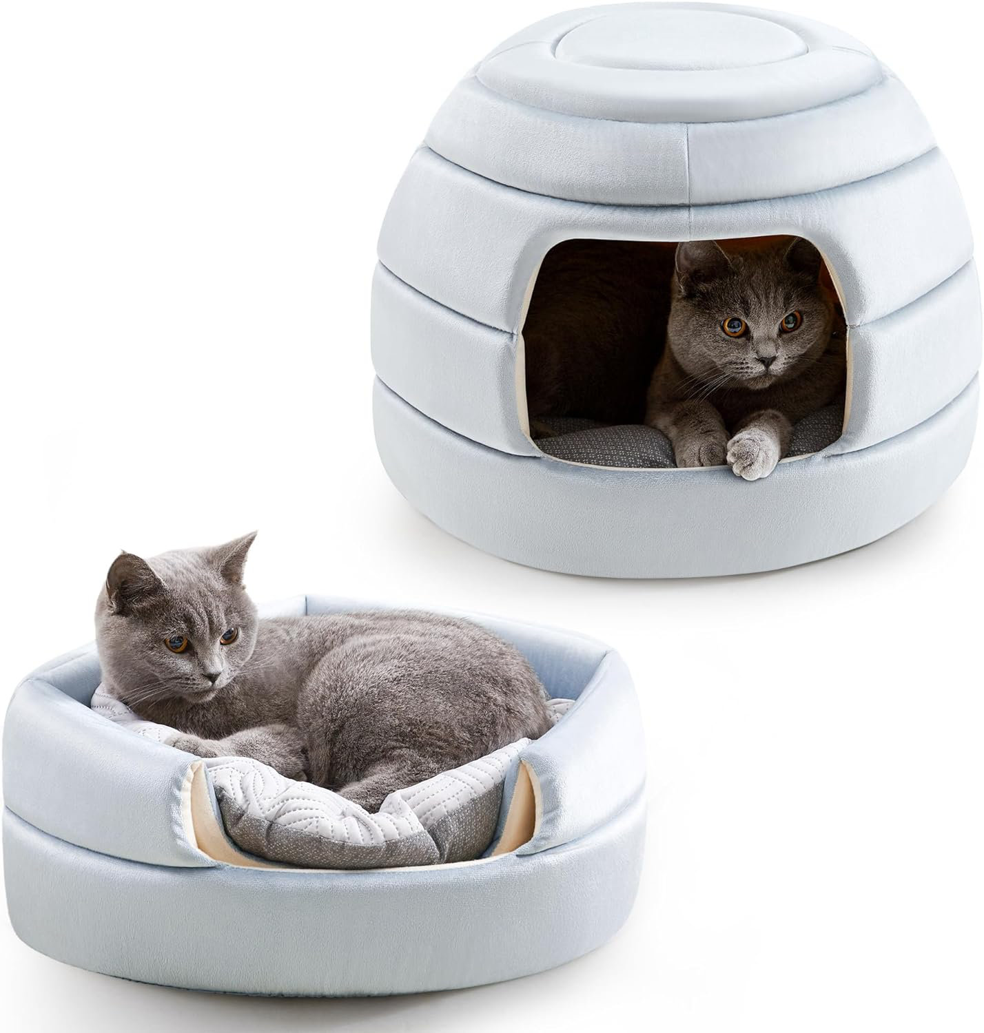 Archie & Oscar™ Lit et maison pour chat, maisons pour chat pliables 2 ...
