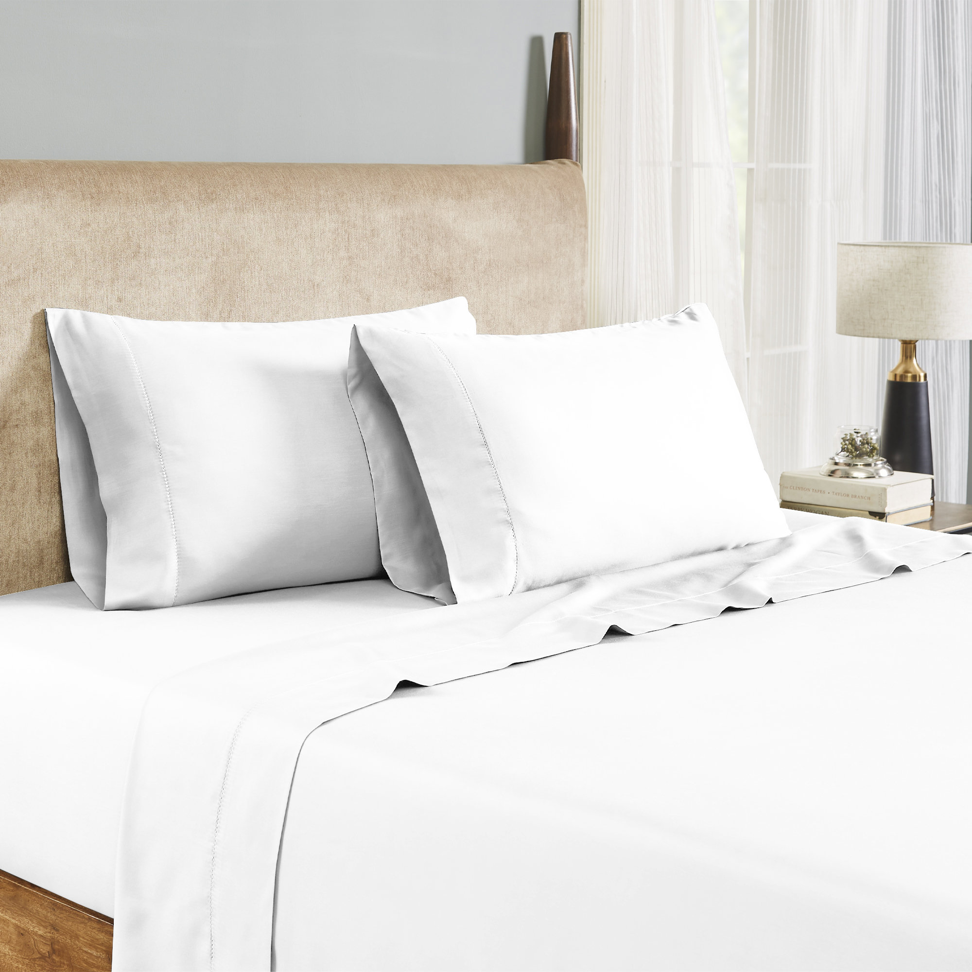 Modern Threads 1200 Thread Count Cotton Blend Sheet Set & Reviews | Wayfair
