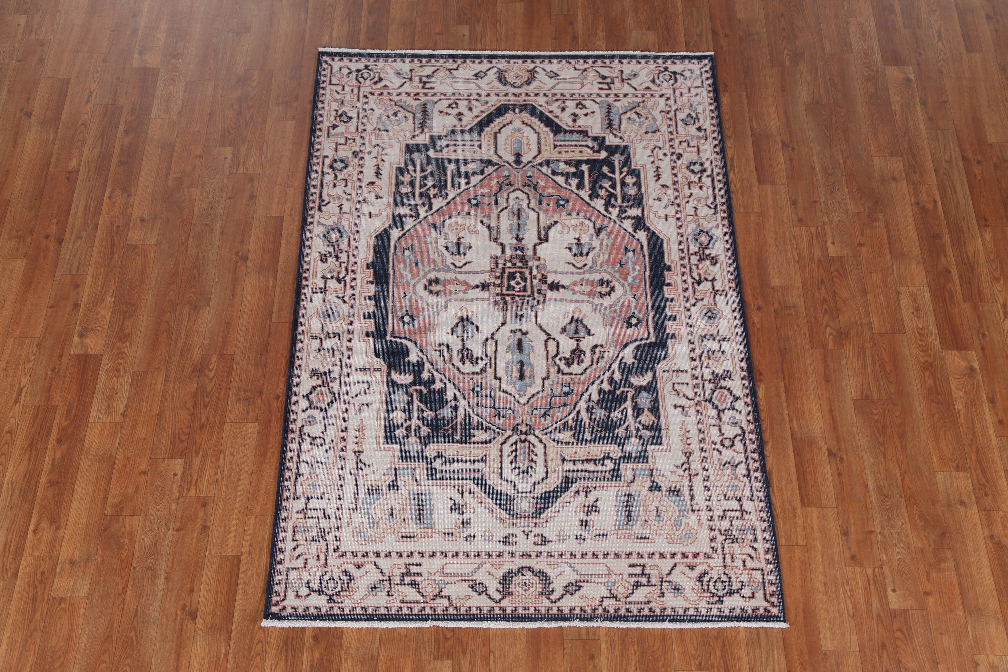 Hokku Designs Geometric Turkish Rug 4x6 | Wayfair