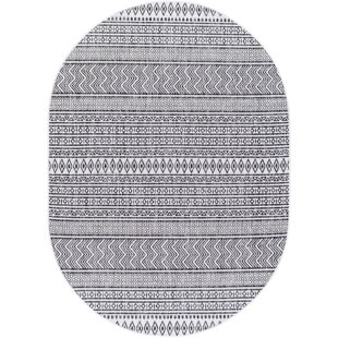 Oval Outdoor Rugs You'll Love | Wayfair