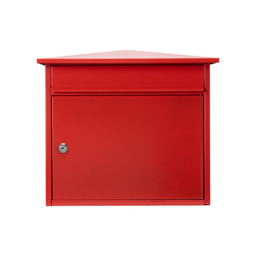 BURG-WÄCHTER Mersey Wall Mounted Galvanised Steel Lockable Weatherproof ...