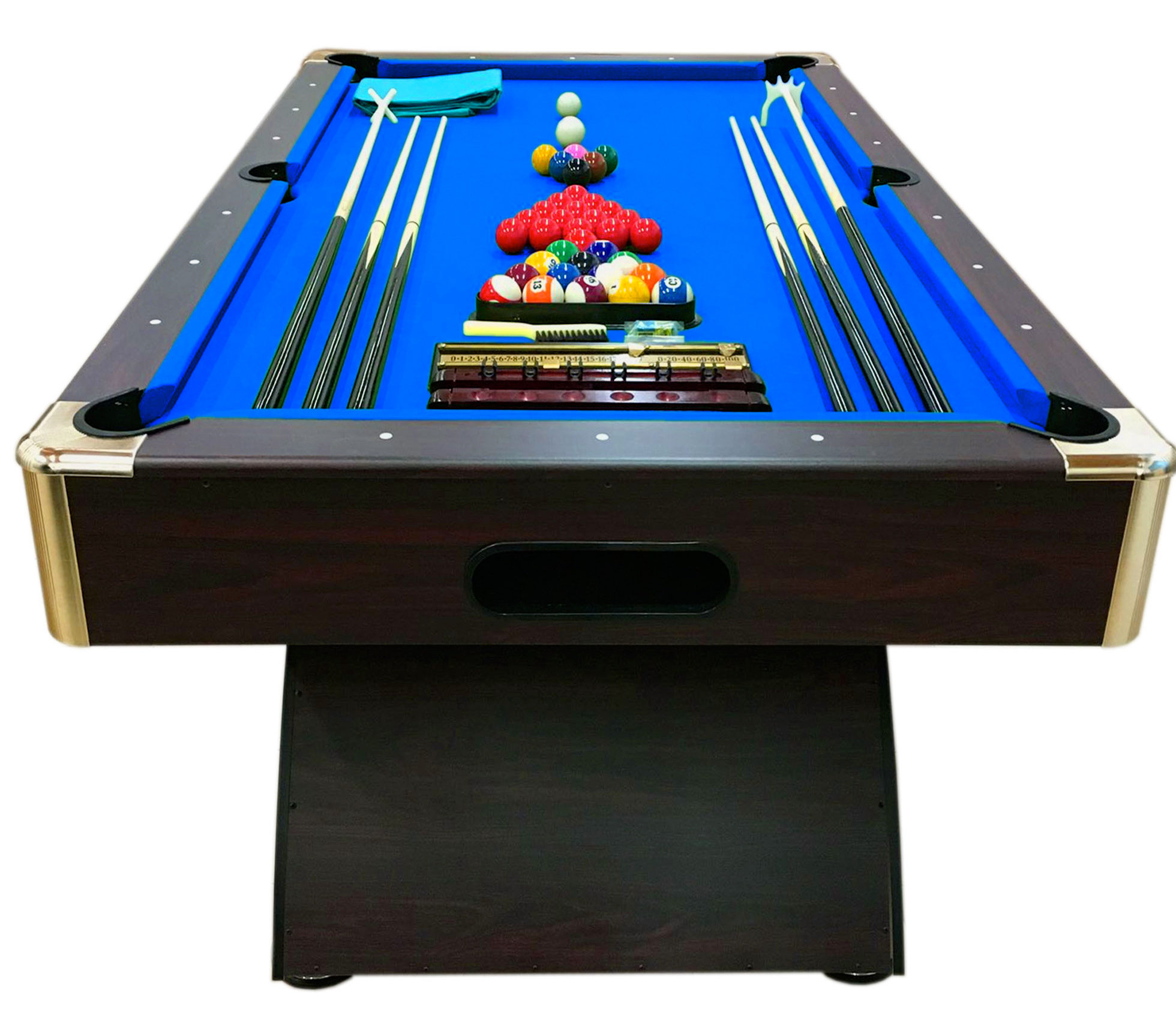Simba USA Inc Modern Bellagio Blue 8' Pool Table | Wayfair