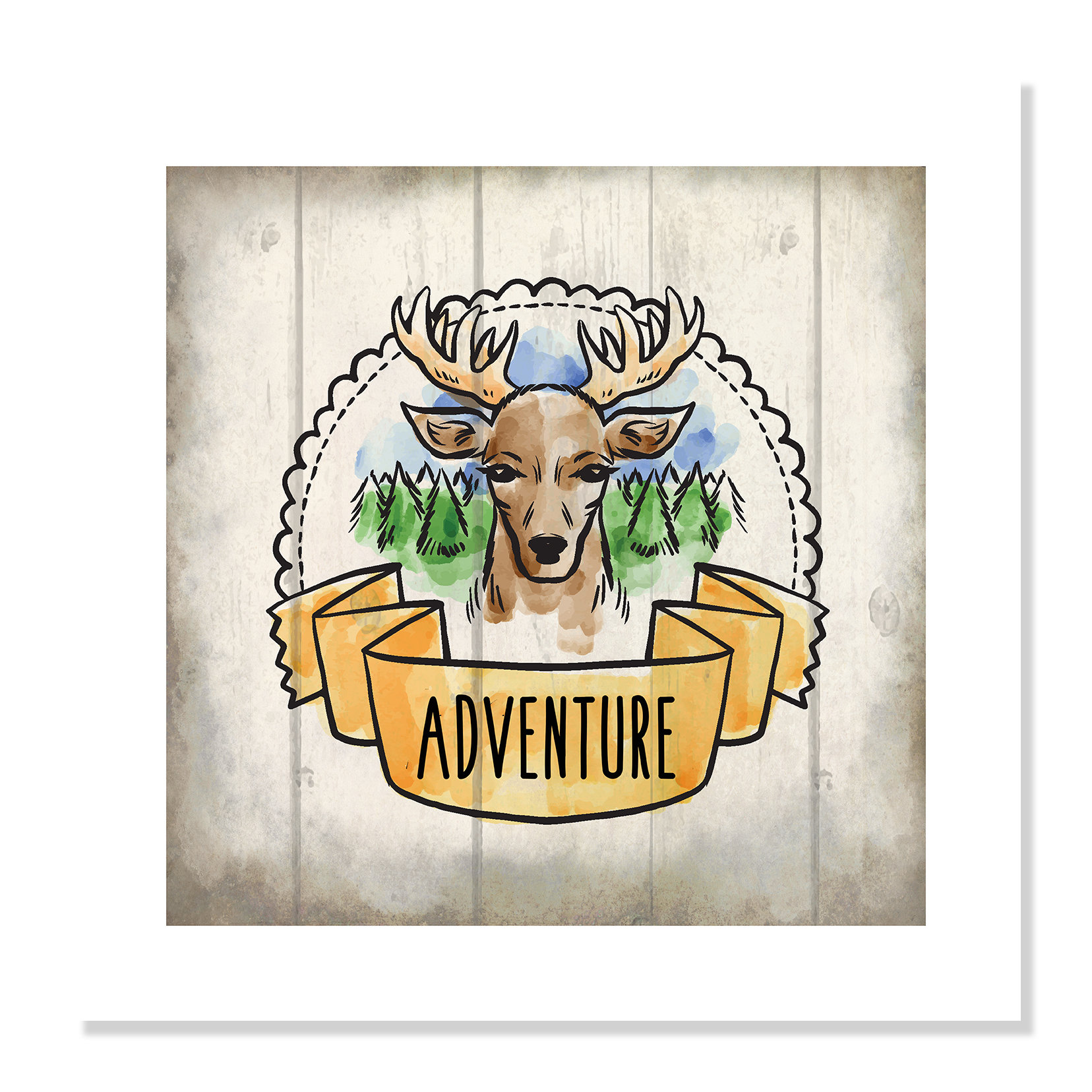 Casa Fine Arts Adventure Is out There 1' Paper Print - Wayfair Canada