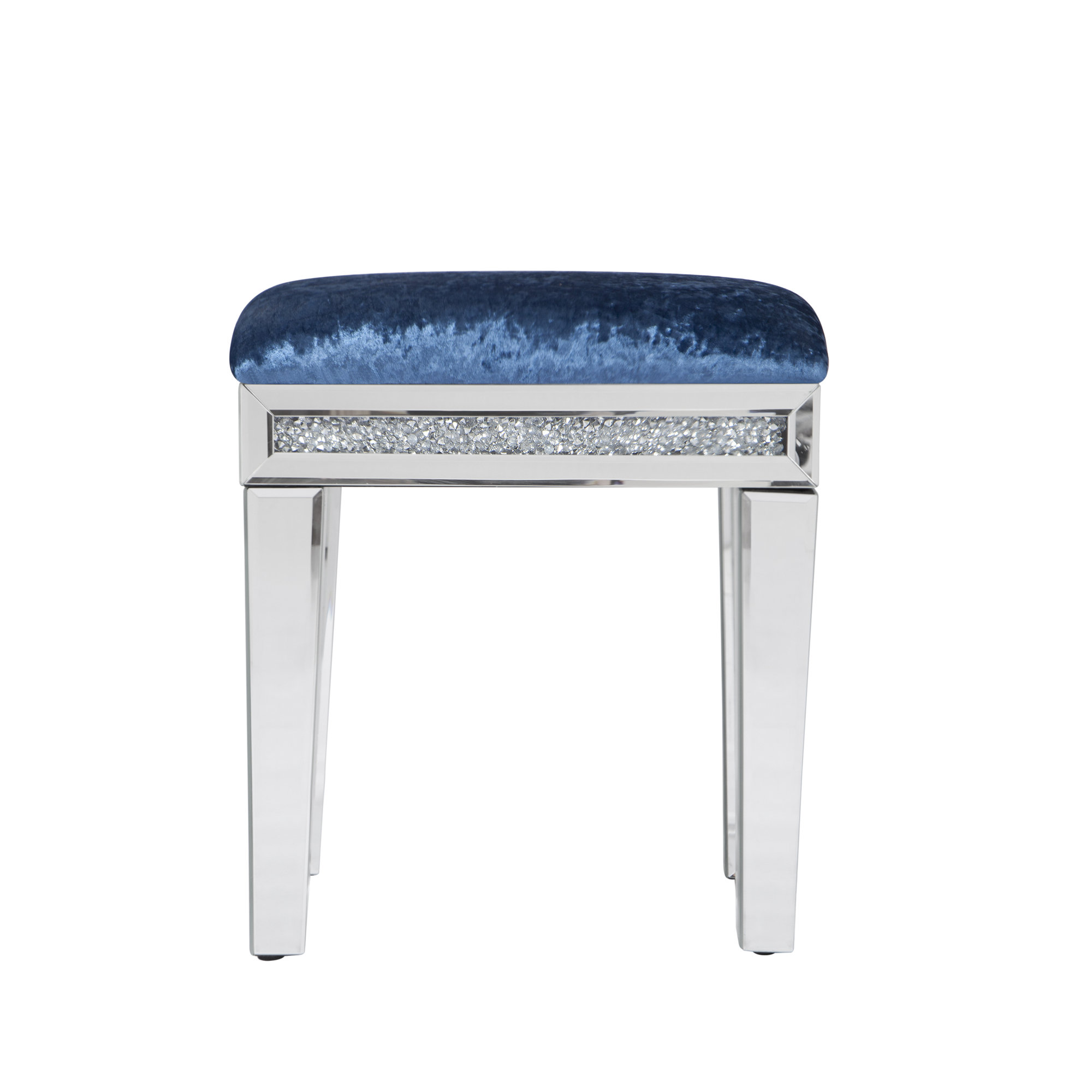 Mercer41 Mikayil Vanity Stool Makeup Vanity Table Chair & Reviews | Wayfair