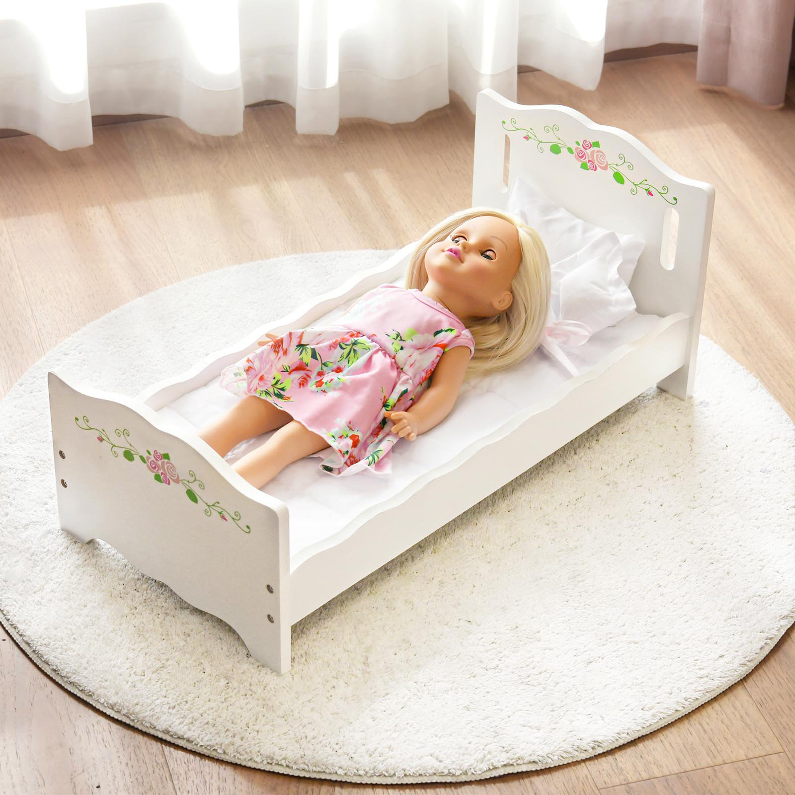 Badger Basket Doll With Bed, Bedding Set And Free Personalization Kit ...